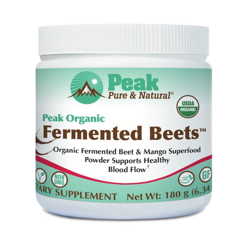 Peak Pure & Natural Peak Organic Fermented Beets - Organic Fermented ...