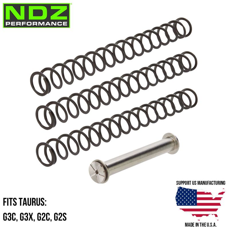 NDZ Taurus G3C G2C G3X Stainless Steel Guide Rod Assembly Tuner Kit ...