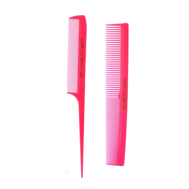 Allegro Combs Rat Tail And Barber Comb Stylist Combs Set Rattail ...