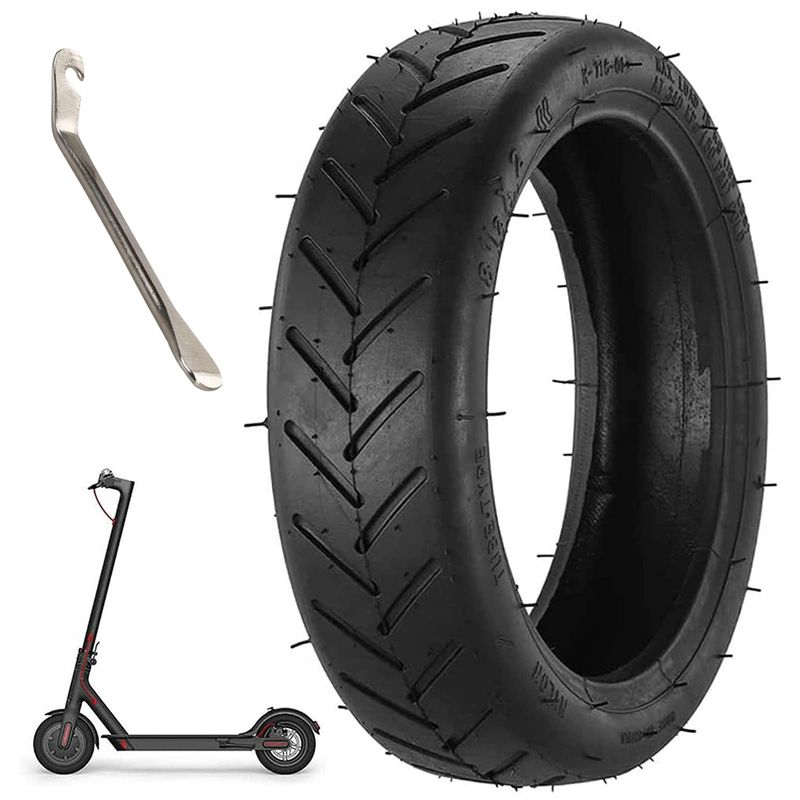 Scooter Tyres 8.5 Inches, 8 1/2 Scooter Tyres for Xiaomi M365 Pro 2 Tyres Mi 1S, e-Scooter ...