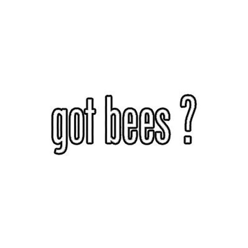 EW Designs Got Bees Sticker Decal Insects Wasps Beeswax Honey Bumper ...