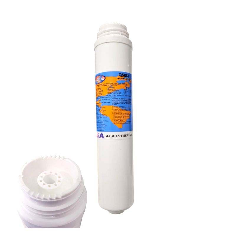 Omnipure Q5651-CAL/CARB 1/2 Calcite 1/2 GAC Twist Off Sediment Filter ...
