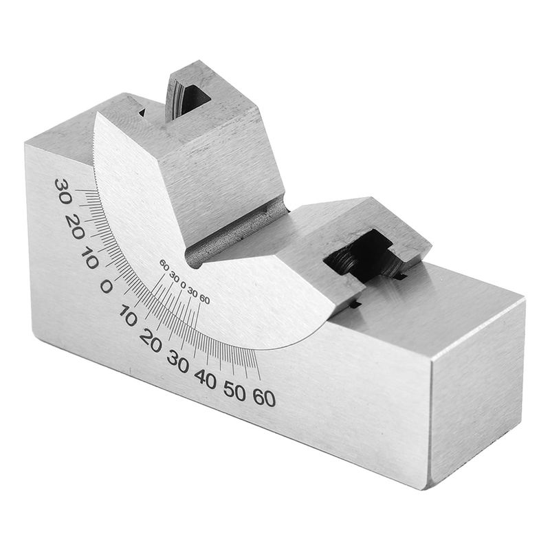 Angle V Block, Stainless Steel Angle Plate Milling for Engineers Micro ...
