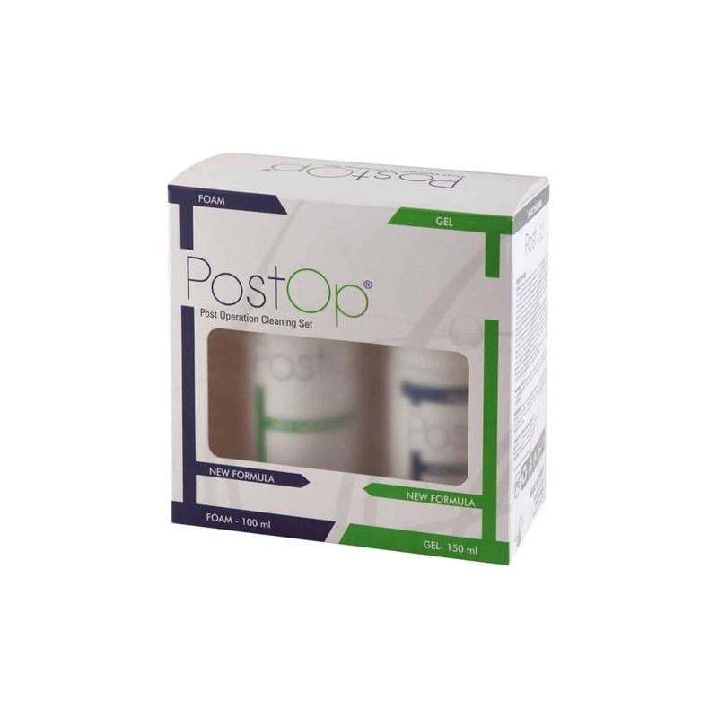 PostOp Post Hair Transplant Kit Shampoo + Foam Specially Developed for ...