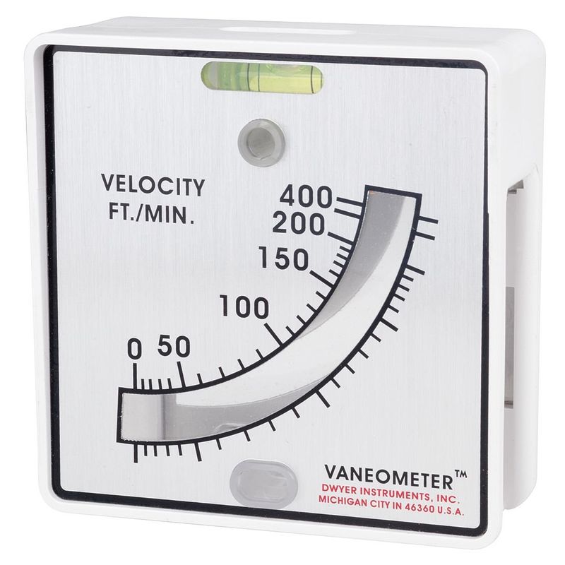 Dwyer® Vaneometer Swing Vane Anemometer, 480, 25-400 FPM - Online ...