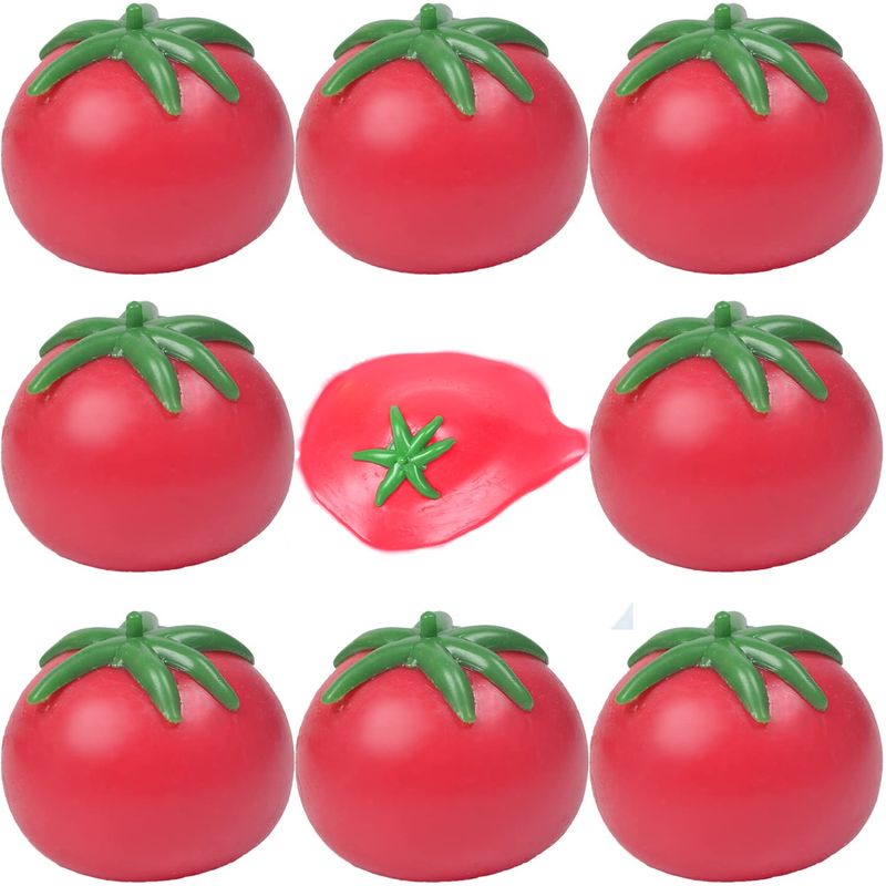 Splat Toys Squishy Squeeze Fidget Toy Strawberry Banana Fruit Scented ...