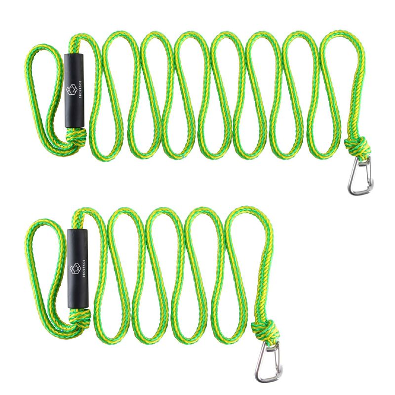 Obcursco PWC Dock Lines Boat Dock Lines 1/2” x (7ft & 14ft), Jet Ski ...
