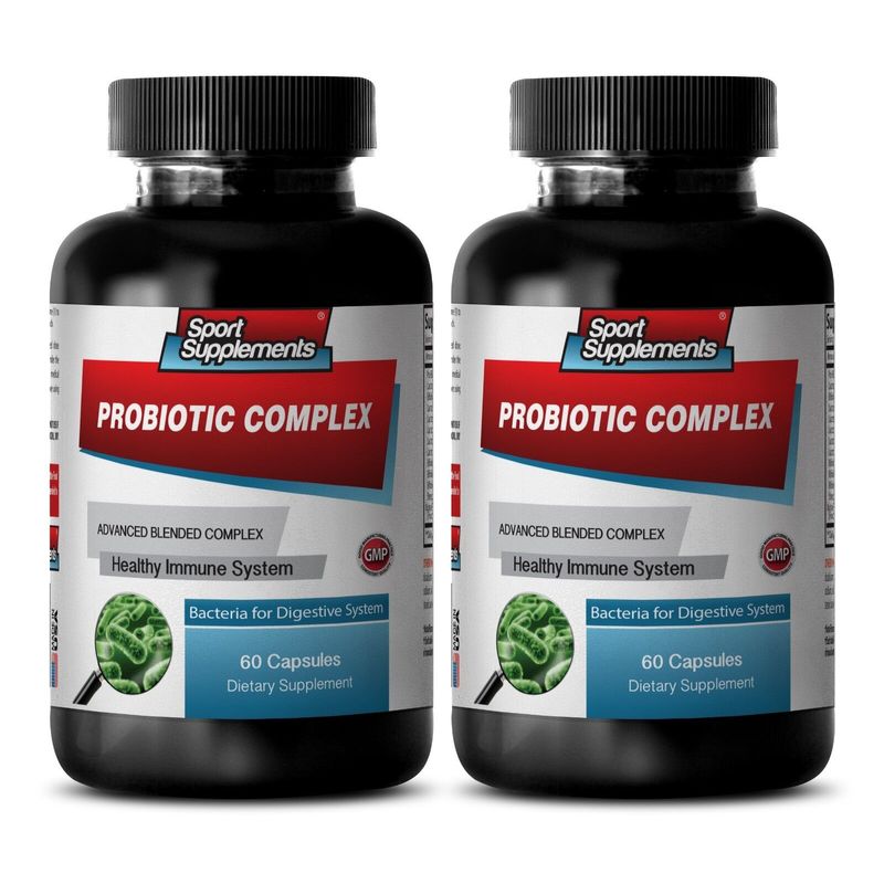 Probiotic. Advanced Complex 40 Billion CFUs - Healthy Digestive System ...