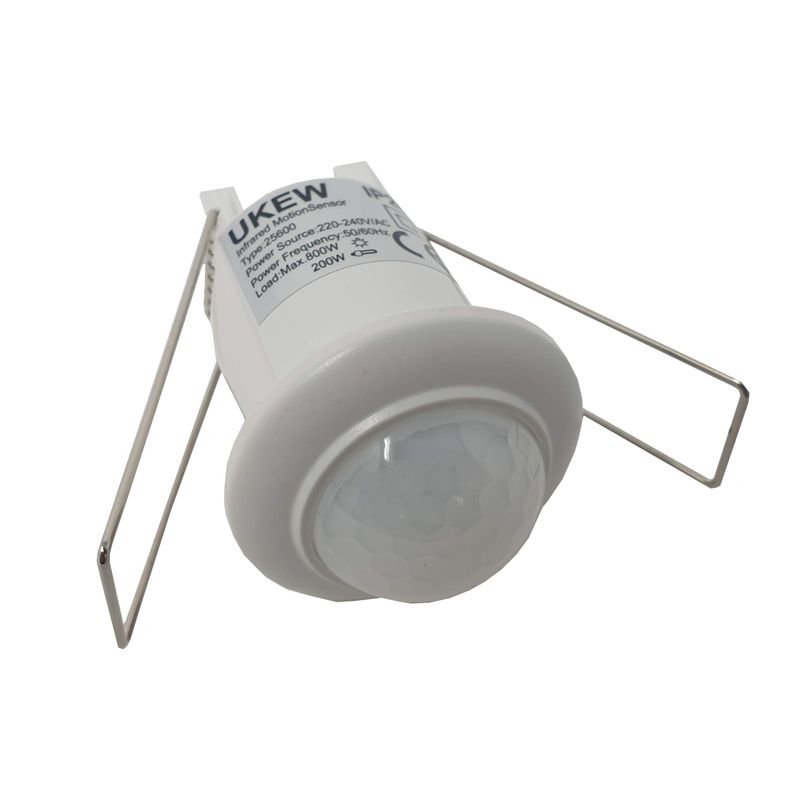 360 Degree PIR Motion Sensor - Mini Recessed Ceiling Mounted Occupancy ...