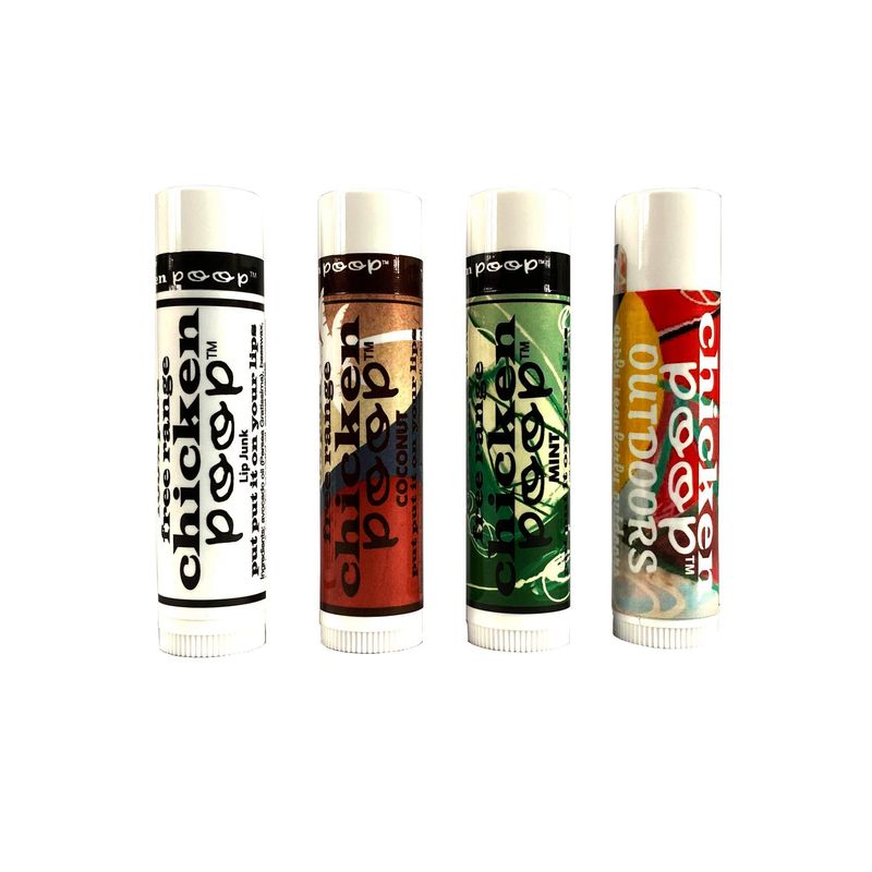 Chicken Poop Lip Balm Simone Chickenbone 100% Natural Moisturizer for ...