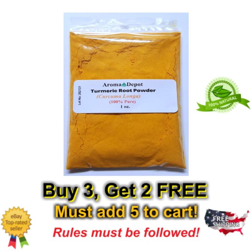 1 oz. Tumeric Turmeric Root Powder Curcuma longa Indian Pure Spice ...