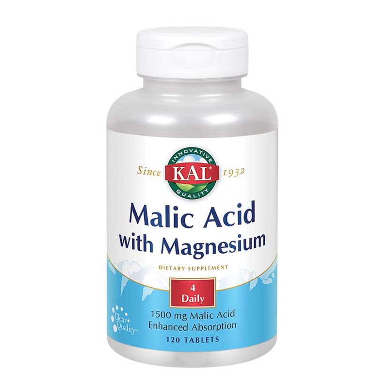 Kal Malic Acid with Magnesium Tablets, 120 Count - Online Marketplace ...