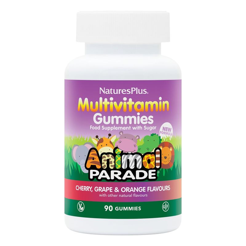 NaturesPlus Animal Parade Kids Gummies - All Natural Gummies ...
