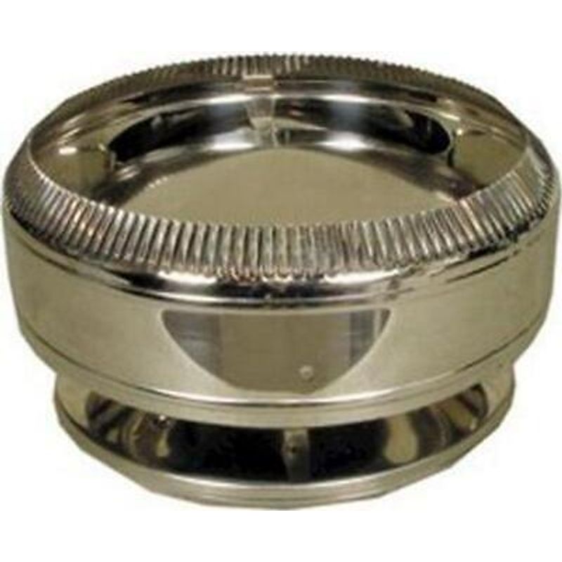 Supervent 6" ID Class A Double Wall Deluxe Rain Cap Venting Gas Type 2 ...