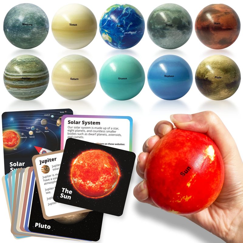 Planet for Kids Solar System Toys - Solar System for Kids Party Favors ...