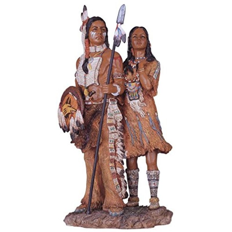 George S. Chen Imports SS-G-11334 Native American Couple Collectible ...