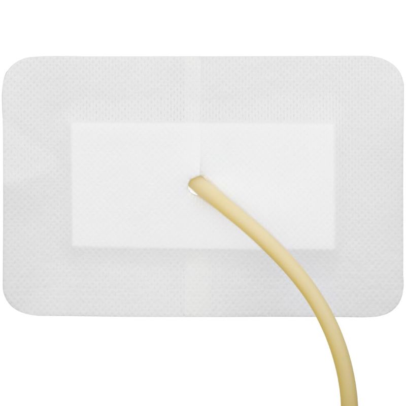 Feeding Tube Adhesive Wound Dressing Sponge Split Drain Bandage for Peg ...