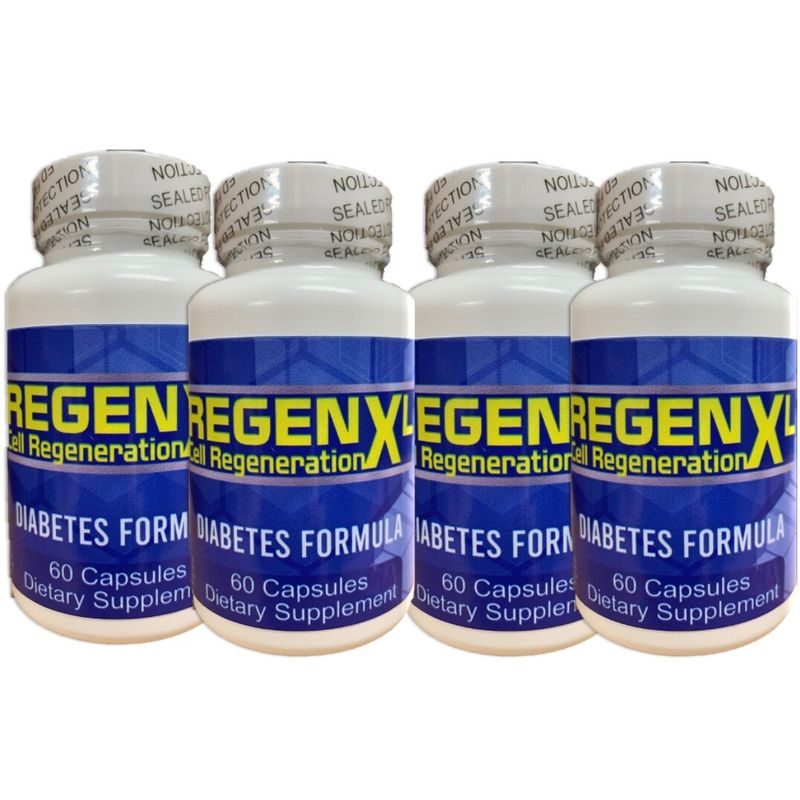 4 Maxregen Diabetic Regenxl Muscle Strength Energy Gluten Free ...
