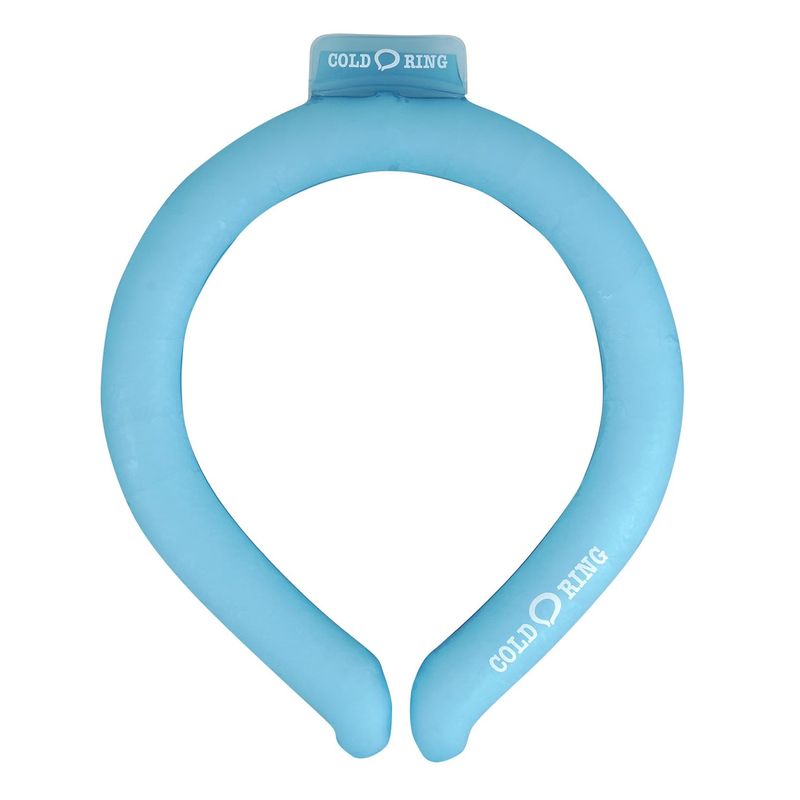 Kajimeiku Ice Neck Ring, Naturally Freezing at 66°F (22°C), Cold Ring ...