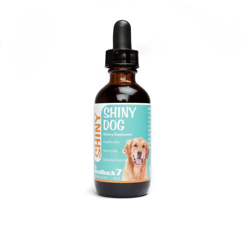 SeaBuck 7 Shiny Dog Sea Buckthorn Oil to Improve Dog Health (2-4 Month ...