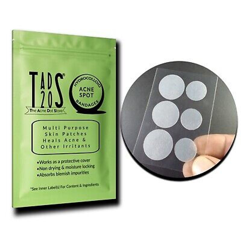 EXTRA LARGE/JUMBO Acne Dot Pimple Patches, OVERSIZED Hydrocolloid Spot ...