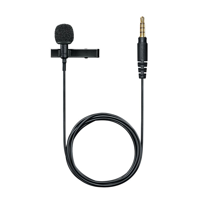 Shure MVL/A Condenser Lavalier Microphone, high-quality digital voice ...