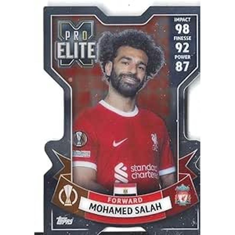 Match Attax Extra 2023 2024 Mo Salah Pro Elite Trading Card - Online ...