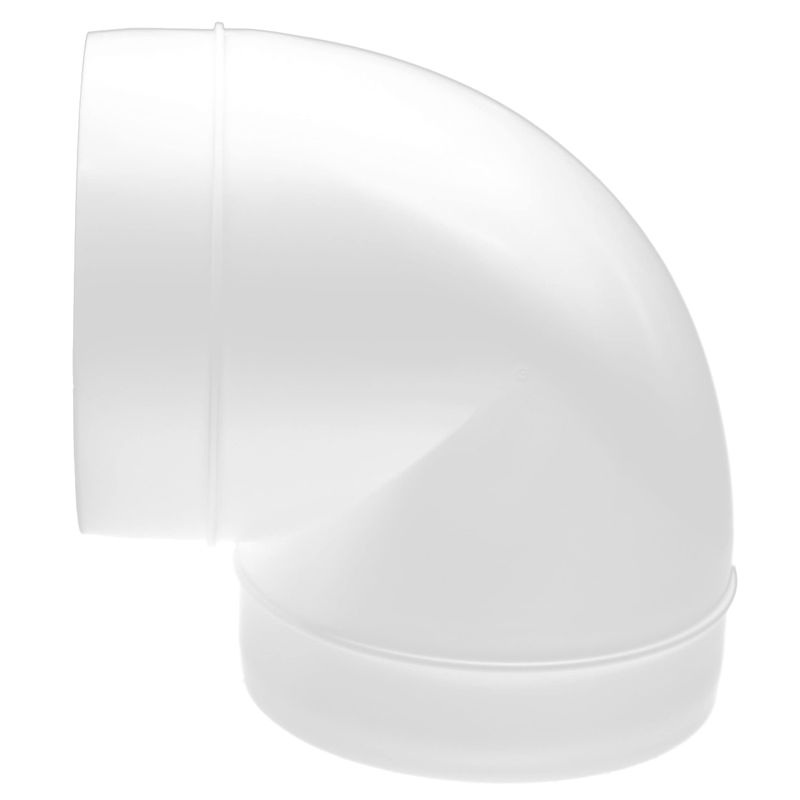 H&C VENT Pipe Elbow 90 Degree - Exhaust Pipe, Ventilation Pipe 125 mm ...