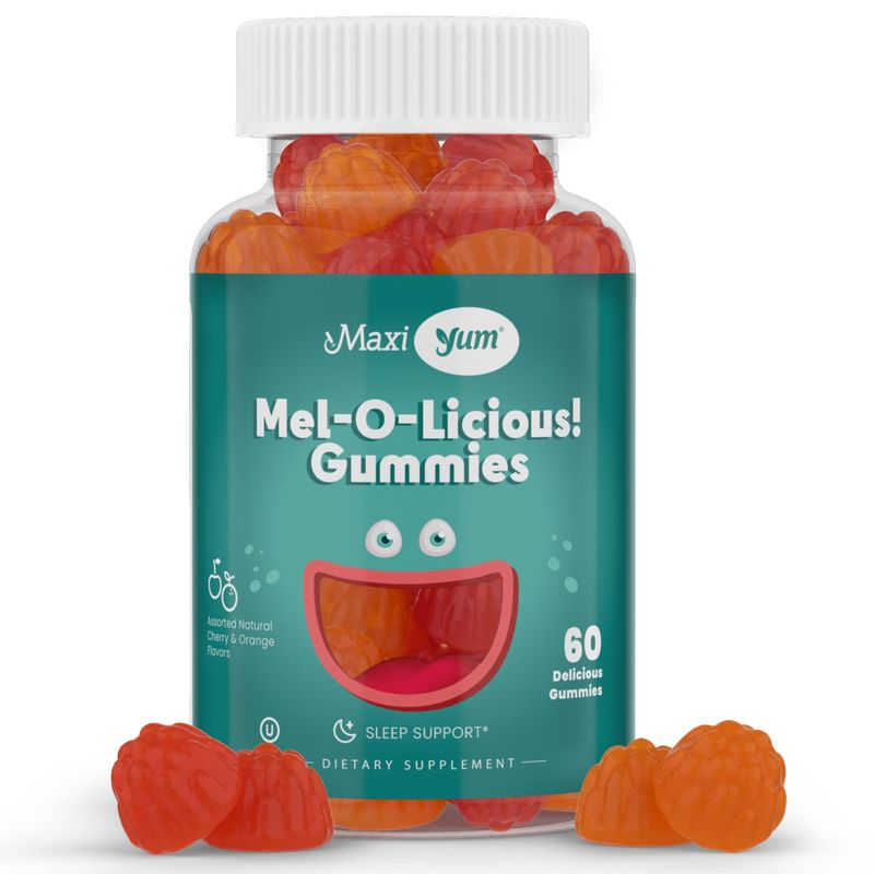 Melatonin Gummies for Kids - 1mg Chewable Melatonin Gummy - Restful Nighttime Support Supplement ...