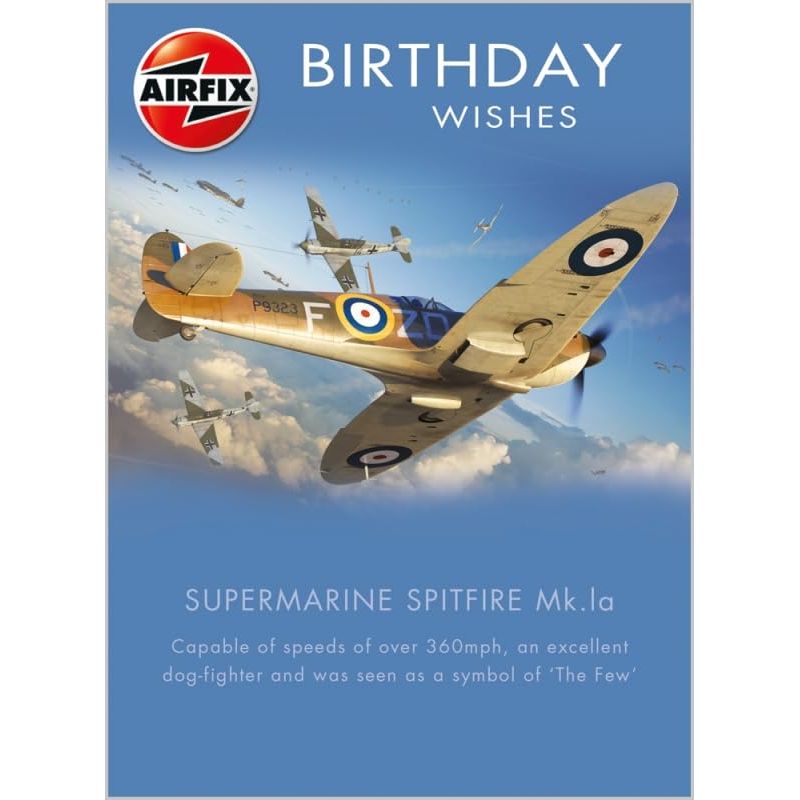 SPITFIRE Birthday Card Airfix Range - Online Marketplace - EveryMarket
