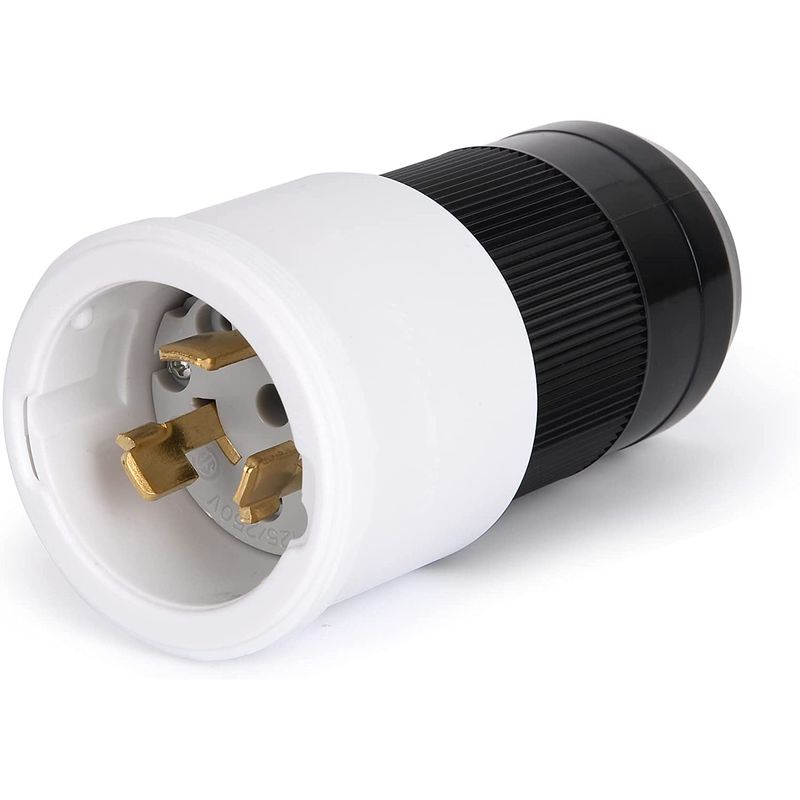 50 Amp Twist Lock Plug,50 Amp Generator Plug Male,125/250 VAC Generator ...