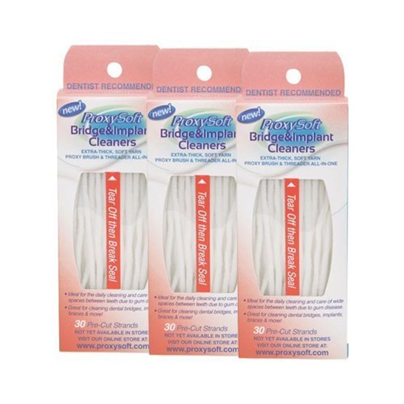 Thornton Super Floss Bridge Implant Type, Pack of 30 x 3 - Online ...