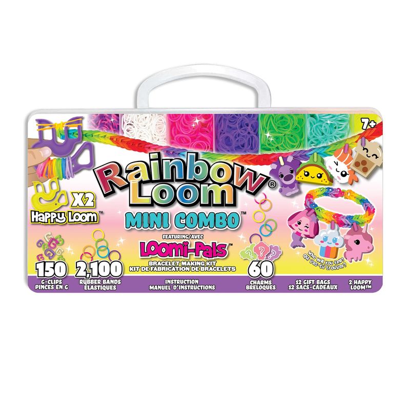 Rainbow Loom® Loomi-Pals™ Mini Combo Set, Features 60 Cute Assorted ...