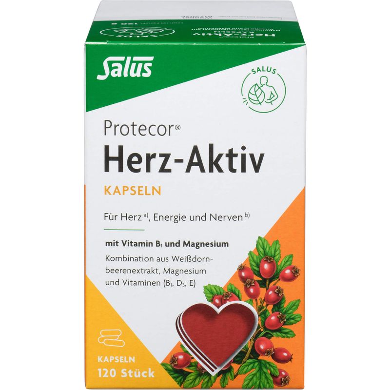 Salus Protecor Herz-Aktiv Kapseln, 120 St. Kapseln - Online Marketplace ...