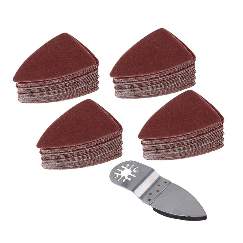 CNBTR Universal Oscillating Multitool Polishing Finger Sanding Pad Disc ...