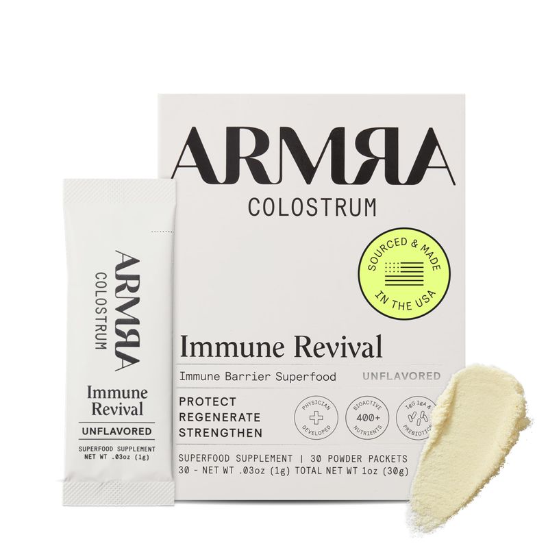 ARMRA Colostrum™ Premium Powder, Grass Fed, Gut Health Bloating ...