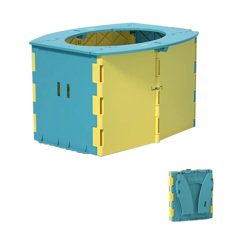 VUFVOID Travel Potty for Kids, Reusable Portable Folding Potty for ...