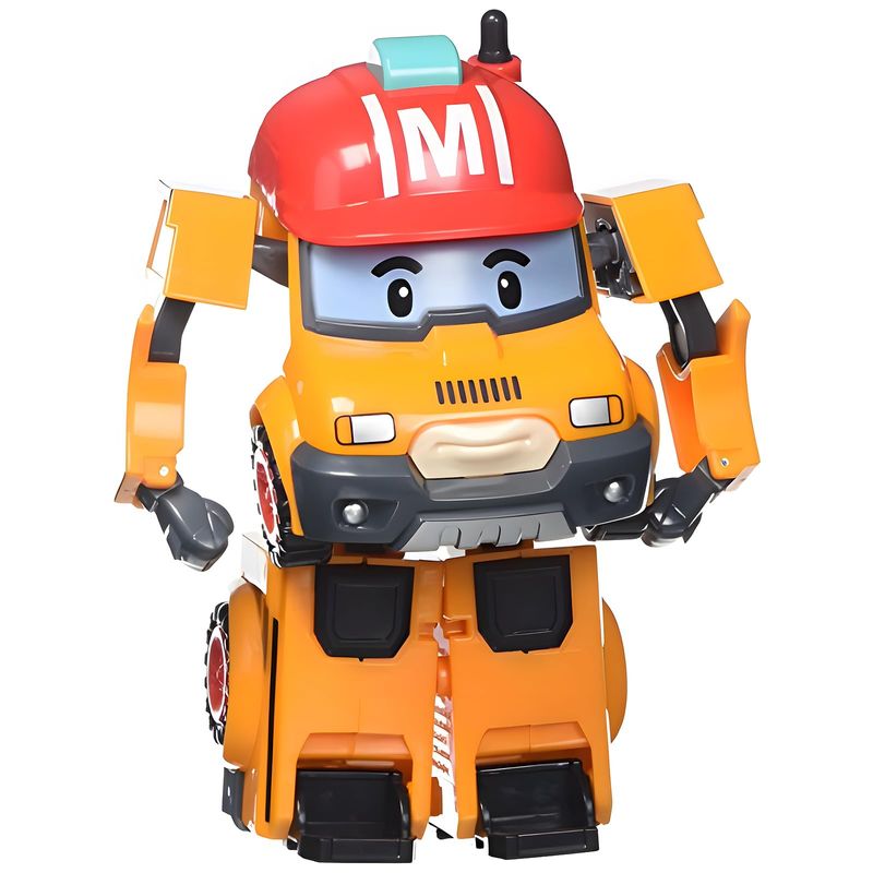 Robocar Poli Mark Transforming Robot, 4" Transformable Action Toy ...