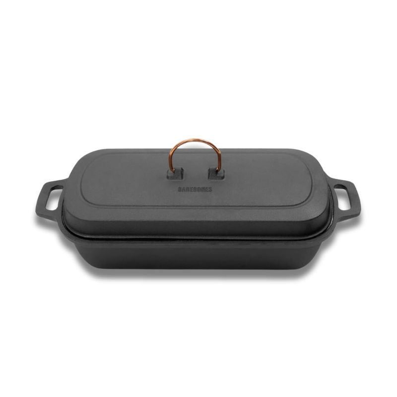 Barebones Enamel Lined Cast Iron Baking Pan: Versatile and Durable Cookware for Perfect Loaves ...