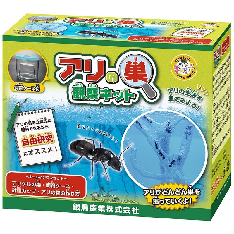 Observation Kit "Manabikko Ant Legend Ant Nest Observation Kit ...
