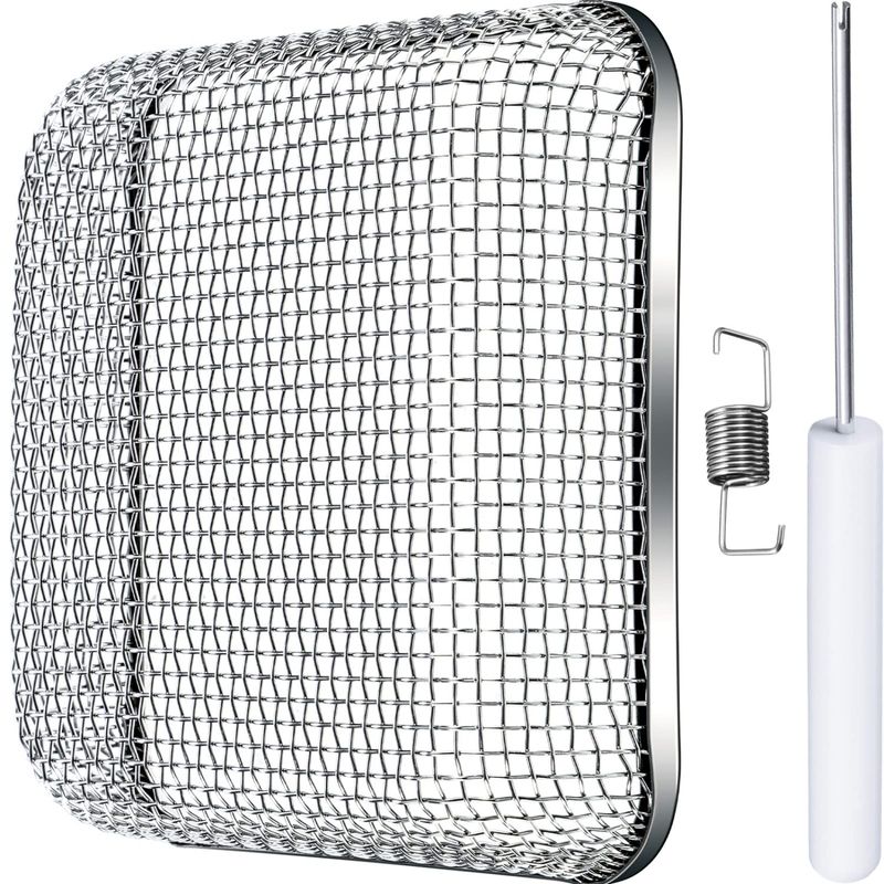 Tatuo Flying Insect Screen RV Furnace Vent Cover Water Heater Vent ...