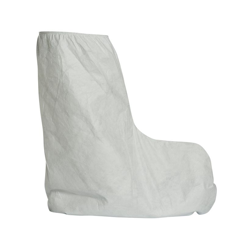 DuPont Tyvek 400 18-Inch High Boot Cover with Elastic Top, White ...