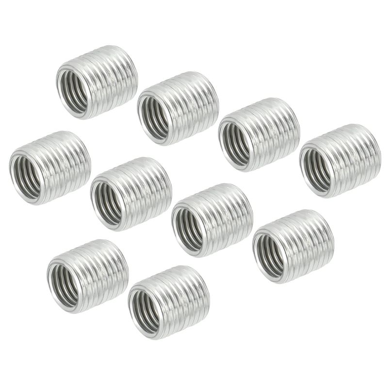 sourcing map Thread Reducing Nuts Insert M10 x 1mm Male to M8 x 1mm ...