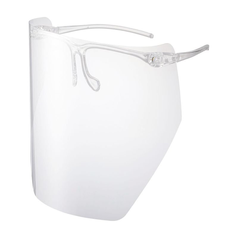 Matsuyoshi MY-7480C Face Shield, Medical Eye Shield, Clear, 1 Frame + 10 Shields, Anti-Fog ...