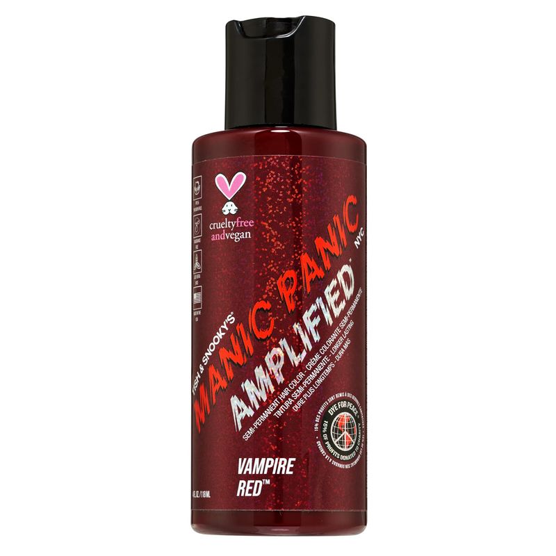 Manic Panic Amplified Cream Formula, Vampire Red, 118 ml - Online ...