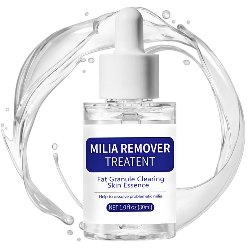 Milia Remover Treatment Serum, Milia Remover for Eyes & Face, Milia ...