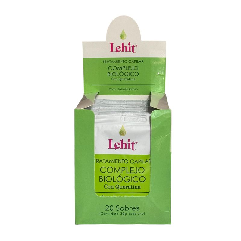 Lehit tratamiento capilar de Complejo Biológico con Queratina. Caja x ...