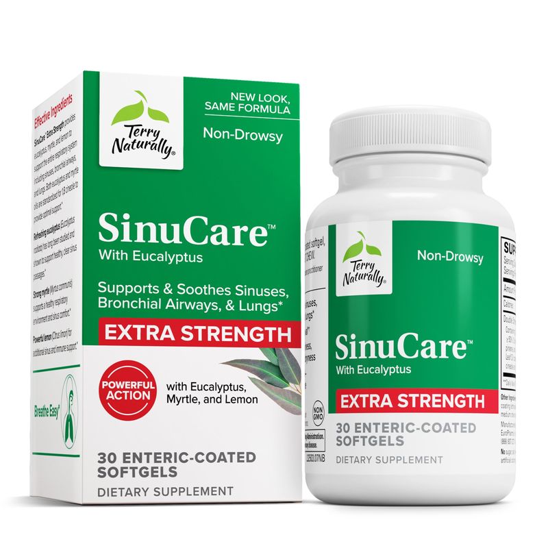 Terry Naturally SinuCare Extra Strength - Dietary Supplement with ...
