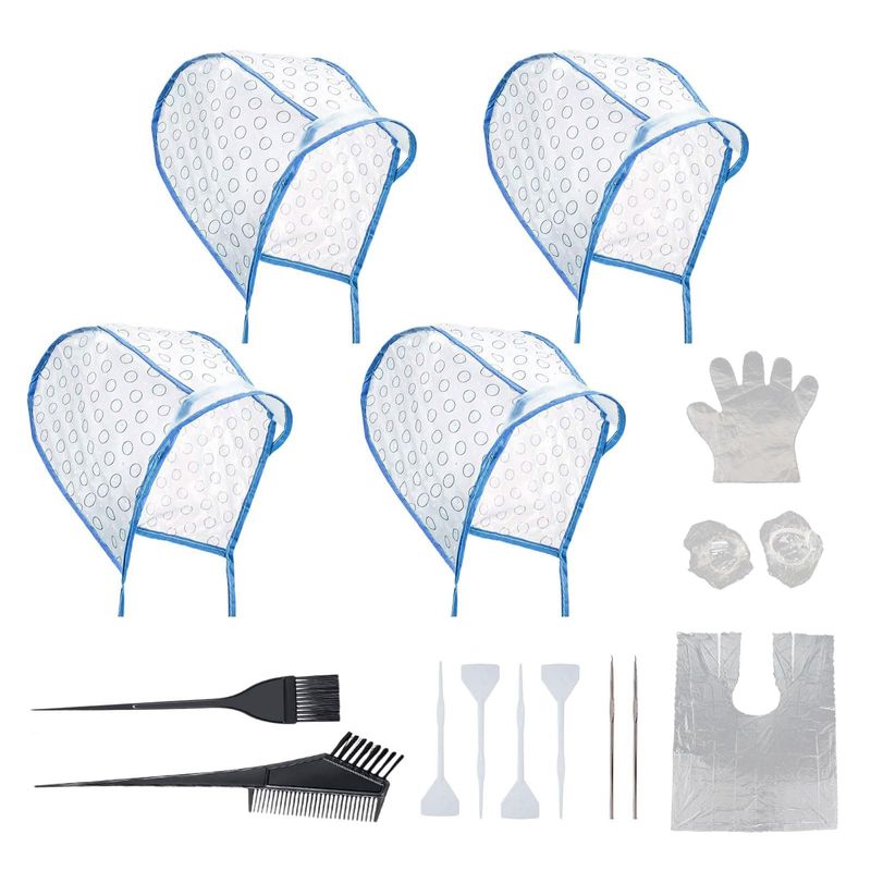 SKHAOVS 15 Pcs Hair Highlighting Kit, 4 Hair Color Reusable ...