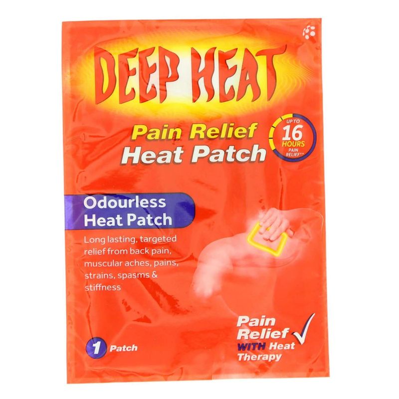 12 x Deep Heat Patch One Patch - EveryMarket